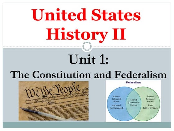 History of the Constitution | PPT