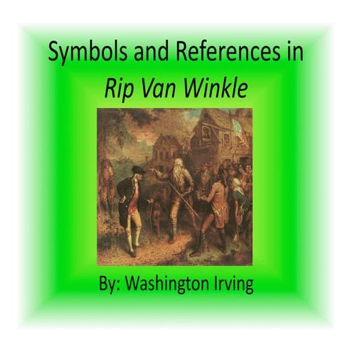 Rip Van Winkle | PDF | Fiction | Books and Literature