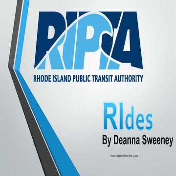 Ripta Logo Improvements To RIPTA Bus Stops At CCRI To Be Unveiled
