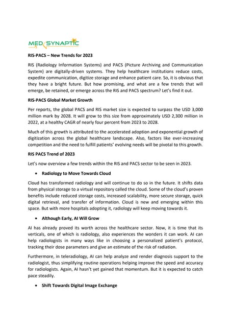 The Future of Radiology is Here How RIS Technology is Revolutionizing Medical Diagnostics.pdf