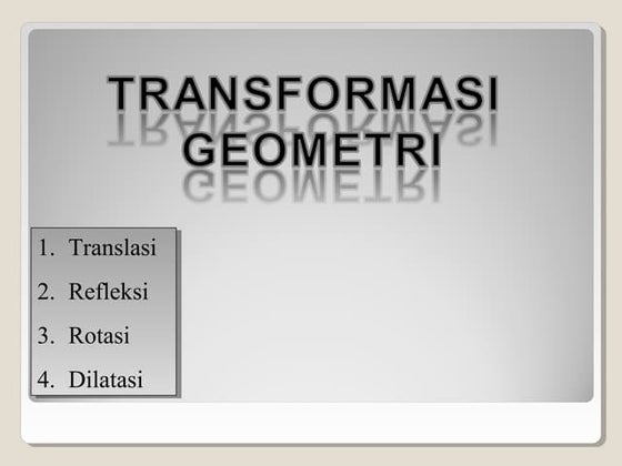 Transformasi Fungsi kelas 12 kurikulum merdeka | PPTX