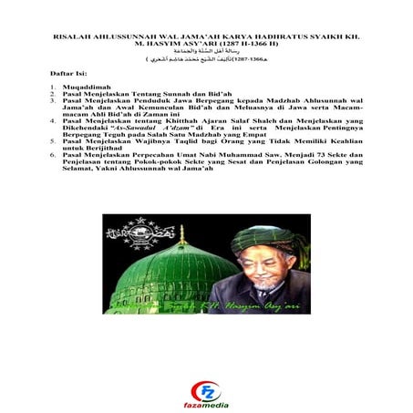 Risalah aswaja | PDF