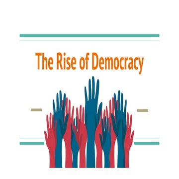 Rise of democracy | PPT