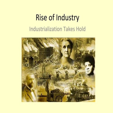 Rise Of Industry | PPT