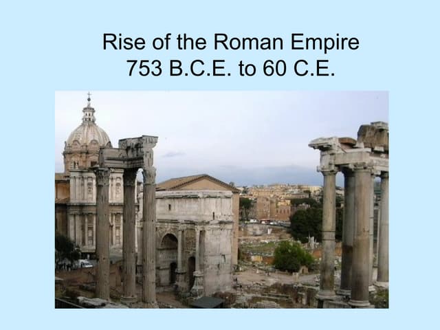 Ancient Roman Civilization | PPT