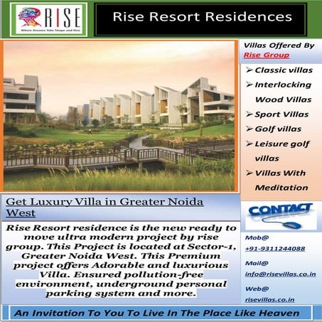 Rise resort villas | PDF