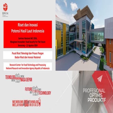 Riset dan Inovasi Potensi Hasil Laut Indonesia - Seminar Mangrove UNDIP.pdf