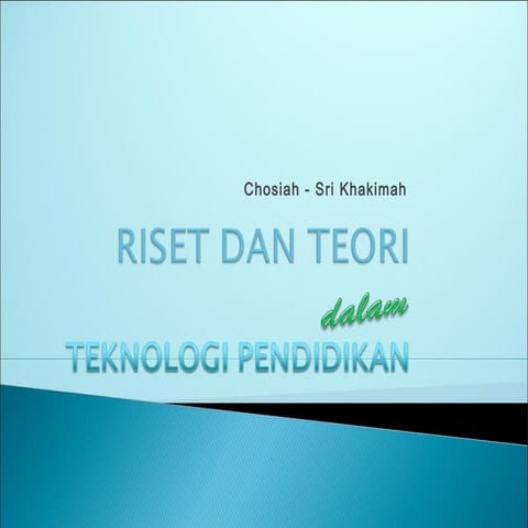 Riset dan teori | PPT