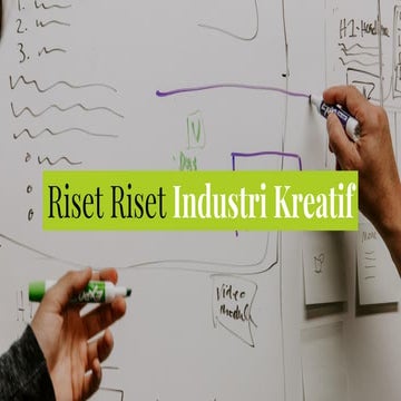 Tren Riset Riset Terkait Industri Kreatif Pdf