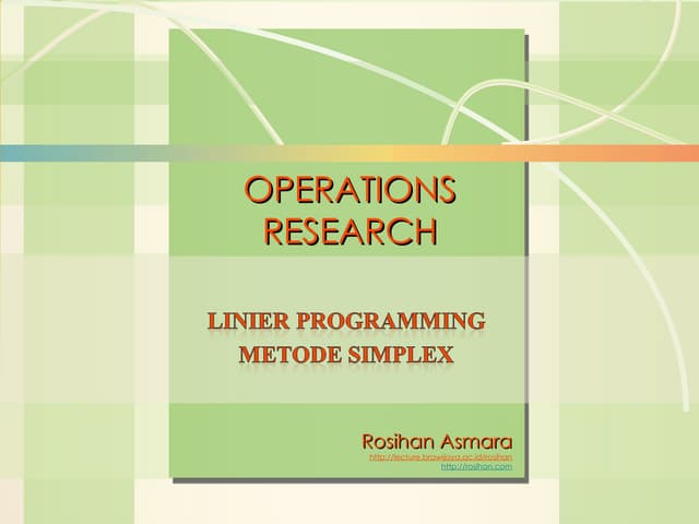 Makalah kelompok 4 metode simpleks | PDF