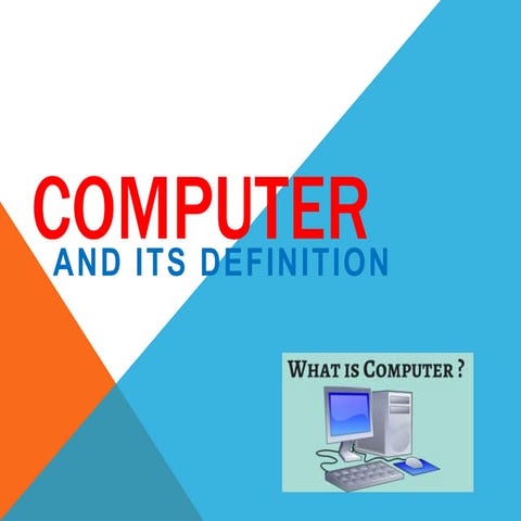 computer | PPT