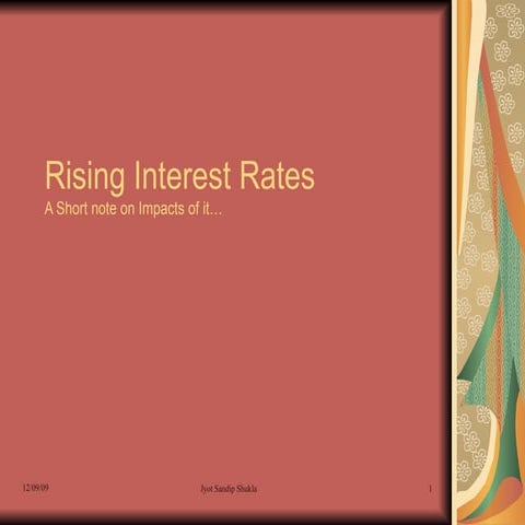 Interest Rates and Their Impact in Stock Market | PDF