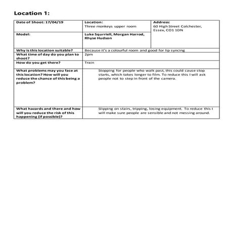 Location list | PPTX