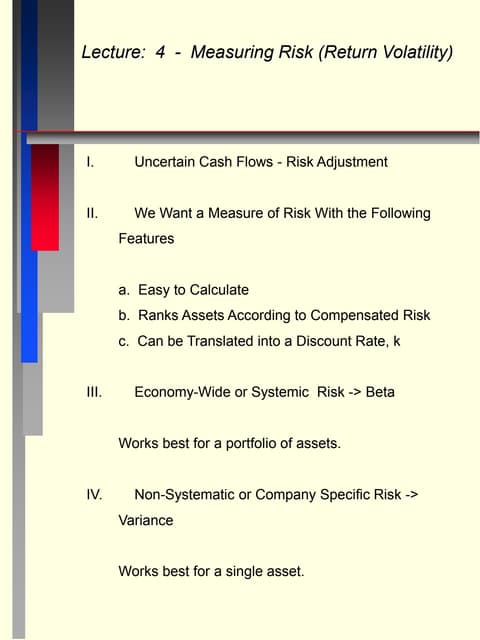 Chapter 8 Index Model, Index Model, Index Model | PPT