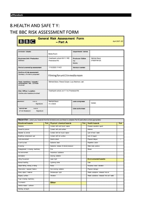 Bb crisk assessment | DOCX