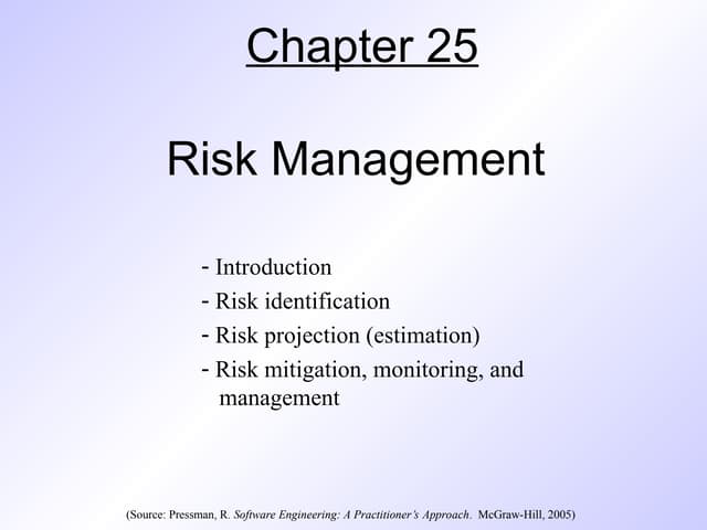 Risk Mitigation, Monitoring and Management Plan (RMMM) | PPTX ...
