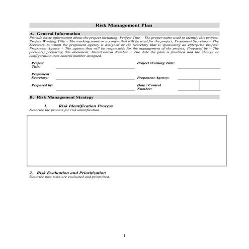 Risk management-plan-template-1.2 | DOC