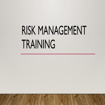 Risk-Management-Training.pptx for Department of education | PPTX