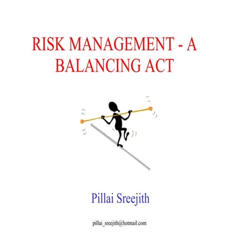 Risk Management A Balancing Act | PPT