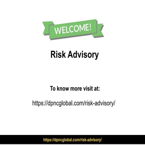 Risk Advisory Service | PDF