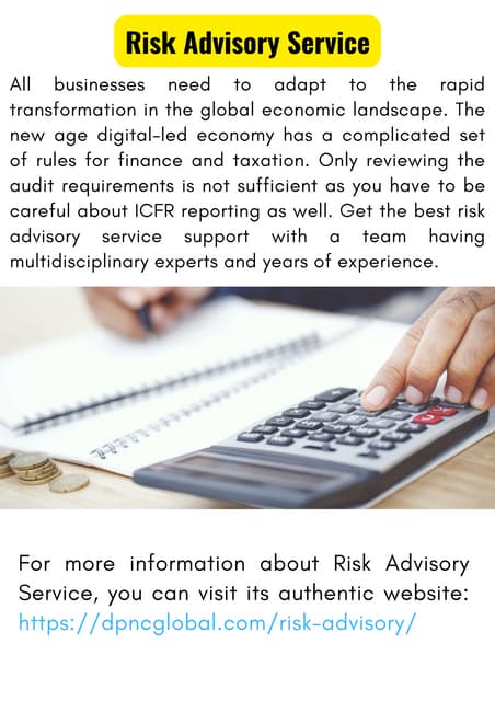 Risk Advisory Service | PDF