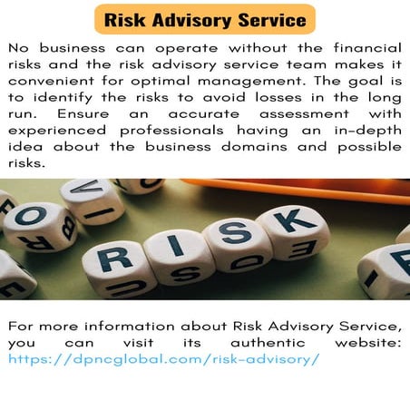 Risk Advisory Service | PDF | Business | Business and Finance