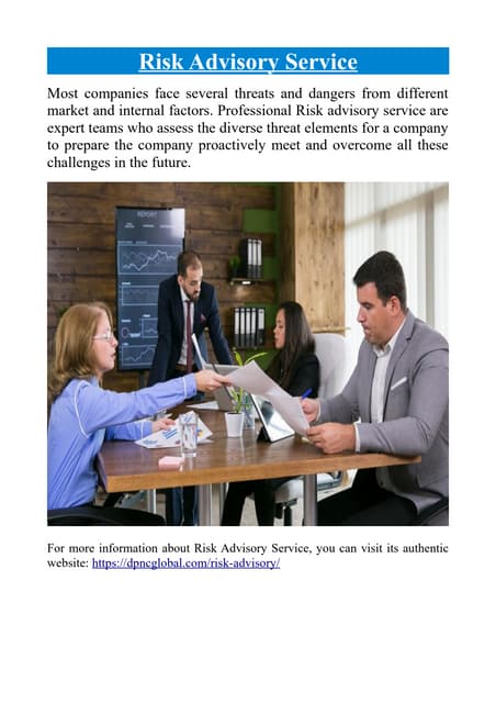 Risk Advisory Service | PDF