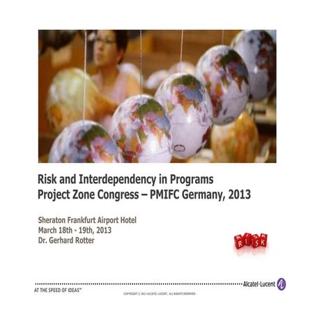 Risk and Interdependency in Programs - G. Rotter | PDF