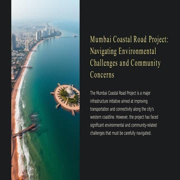 Risk and stakeholder management of Mumbai costal road project.pptx