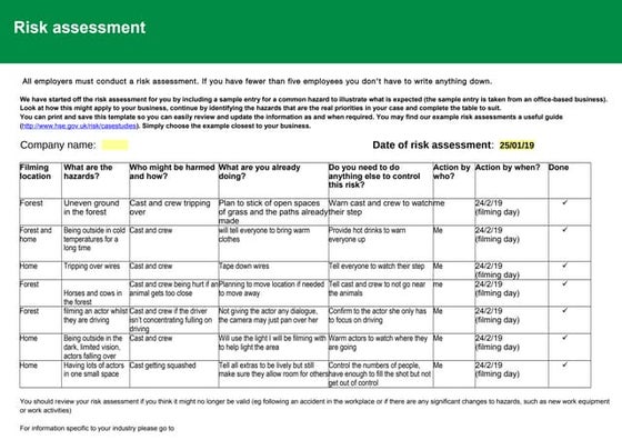 Risk assesment | PPT