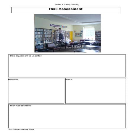 Hot Drink Risk Assessment | PDF