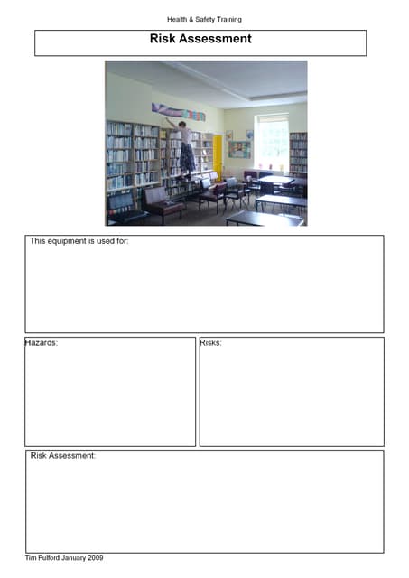 Hot Drink Risk Assessment | PDF