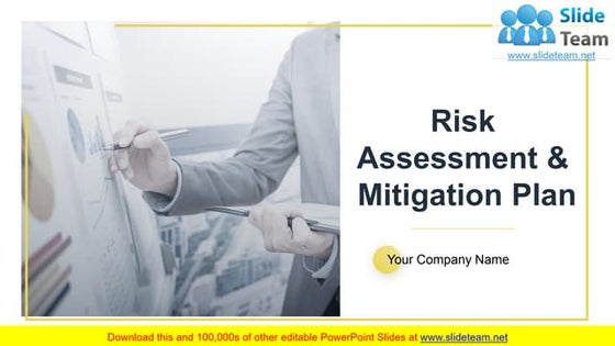 Mitigation Plan In Risk Management PowerPoint Presentation Slides | PDF ...