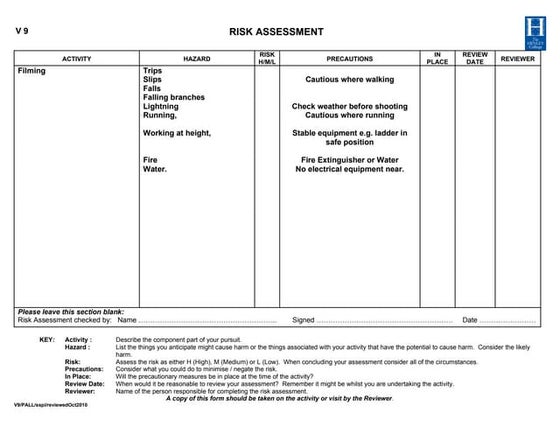 Risk assessment | PDF