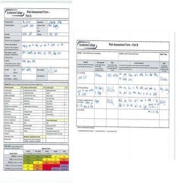 Risk assessment form | PPTX