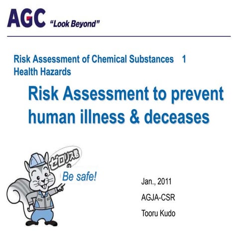 Risk assessment of chemicals 1 Health hazards.pptx