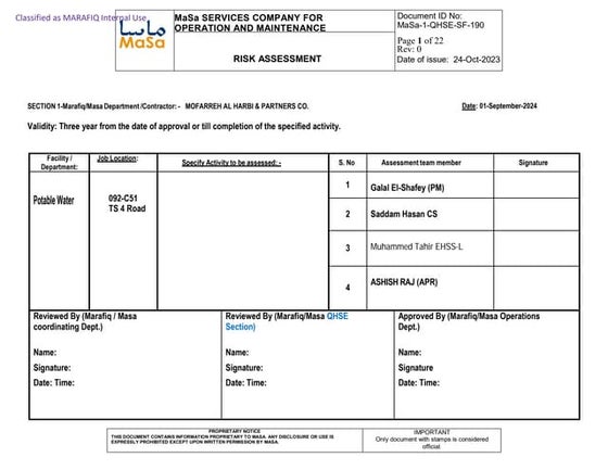 17 1 Drilling Operations Risk assessment | PDF | Civil Engineering ...
