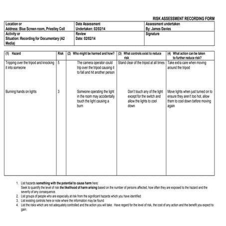 classroom-risk-assessment | DOC