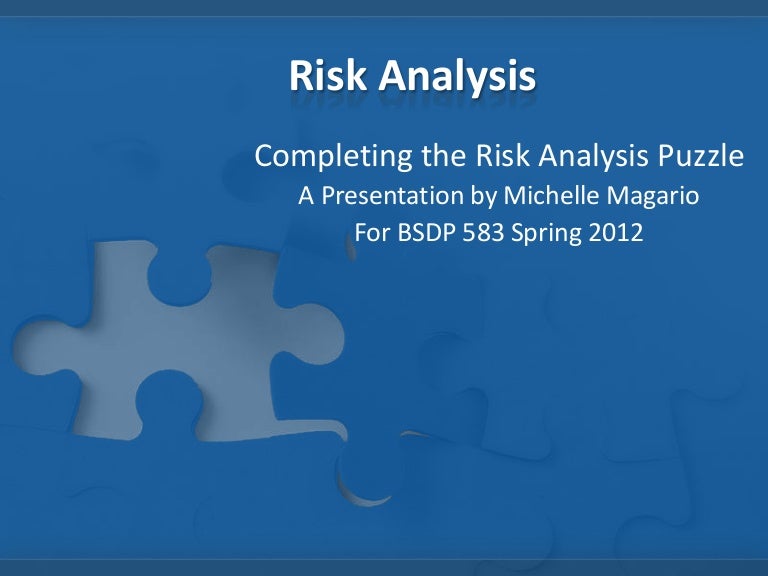 Risk Assessment Powerpoint
