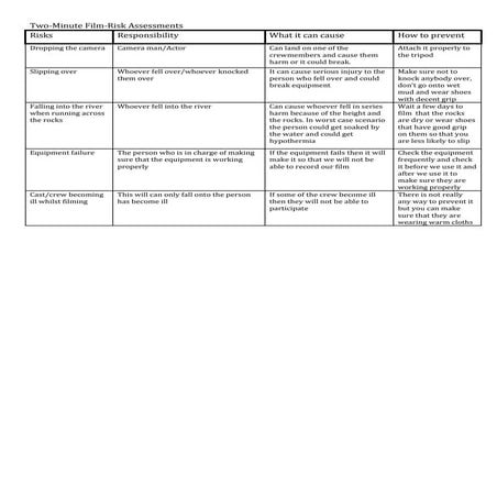 Advertising risk assessment form | DOCX