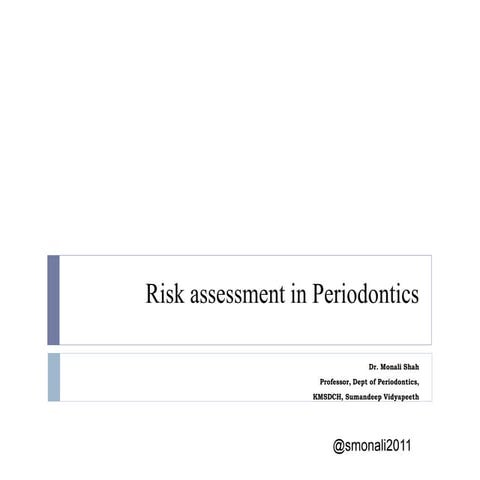 Risk assessment | PPSX