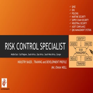 Risk Control Specialist Profile | PPT