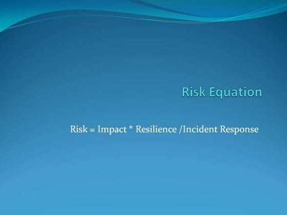 Using FIRM to assess risk | PDF