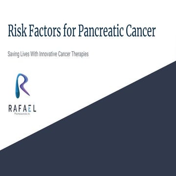 Risk factors for pancreatic cancer | PPT