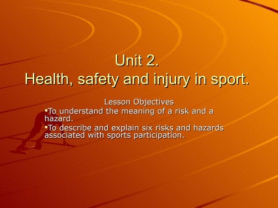 Hazard Recognition Training Generic | PDF | Injuries | Diseases and ...