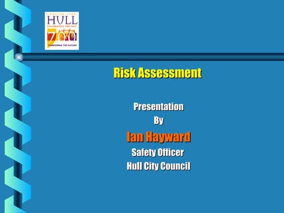 Powerpoint Risk Assessment | PPTX | Medical Tests | Medical Health
