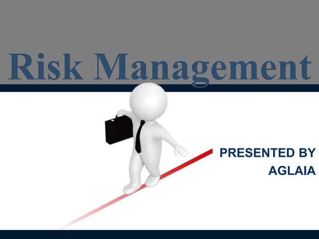 Risk Management | PPTX