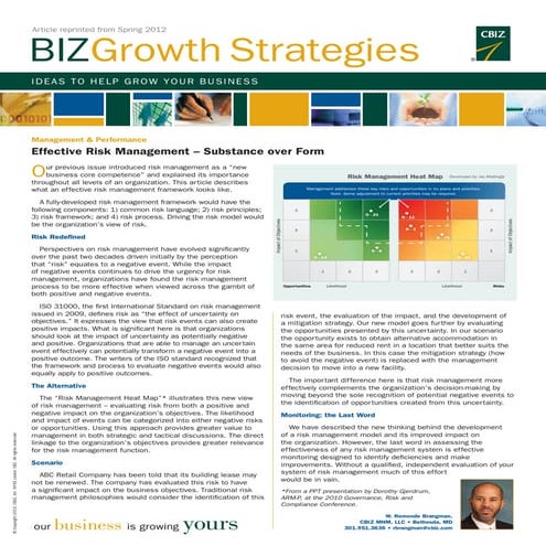 Introduction to risk management | PPT