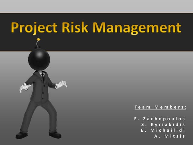 Risk Management | PPTX