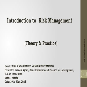 RISK MANAGEMENT AWARENESS PRESENTATION-DIT.pptx